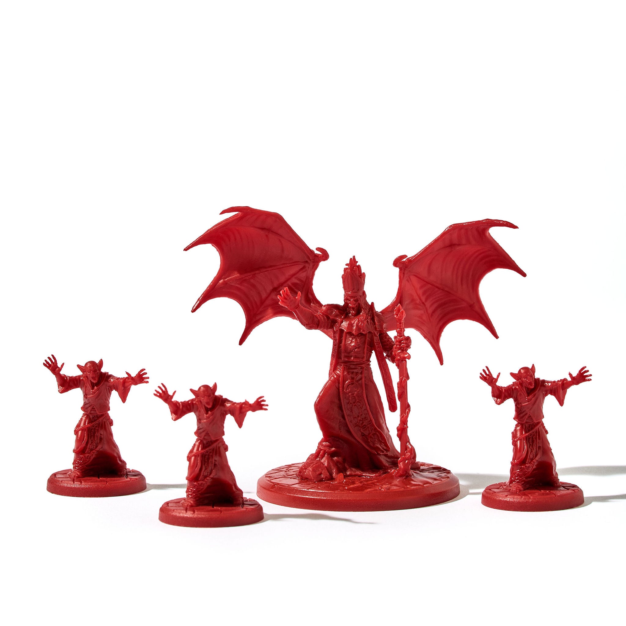 Crooked Moon - Crimson Abbot Boss & Minions Miniatures Pack [PRE-ORDER ...