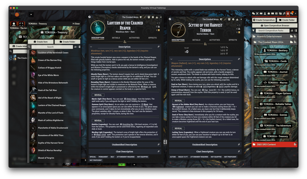Crooked Moon VTT Digital Asset Pack – Avantris Entertainment
